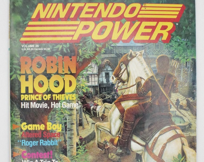 Nintendo Power 1991 Issue Robin Hood Bill & Teds Excellent Adventure ...