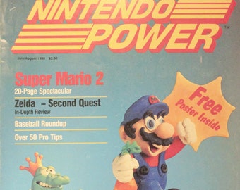 Nintendo Power Issue 1 - Etsy