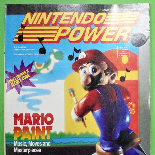 Nintendo Power Super Mario 2 - Etsy
