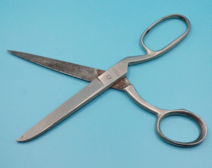 Vintage Scissors Heavy Gauge Stainless Steel Mundial Brazil - Etsy