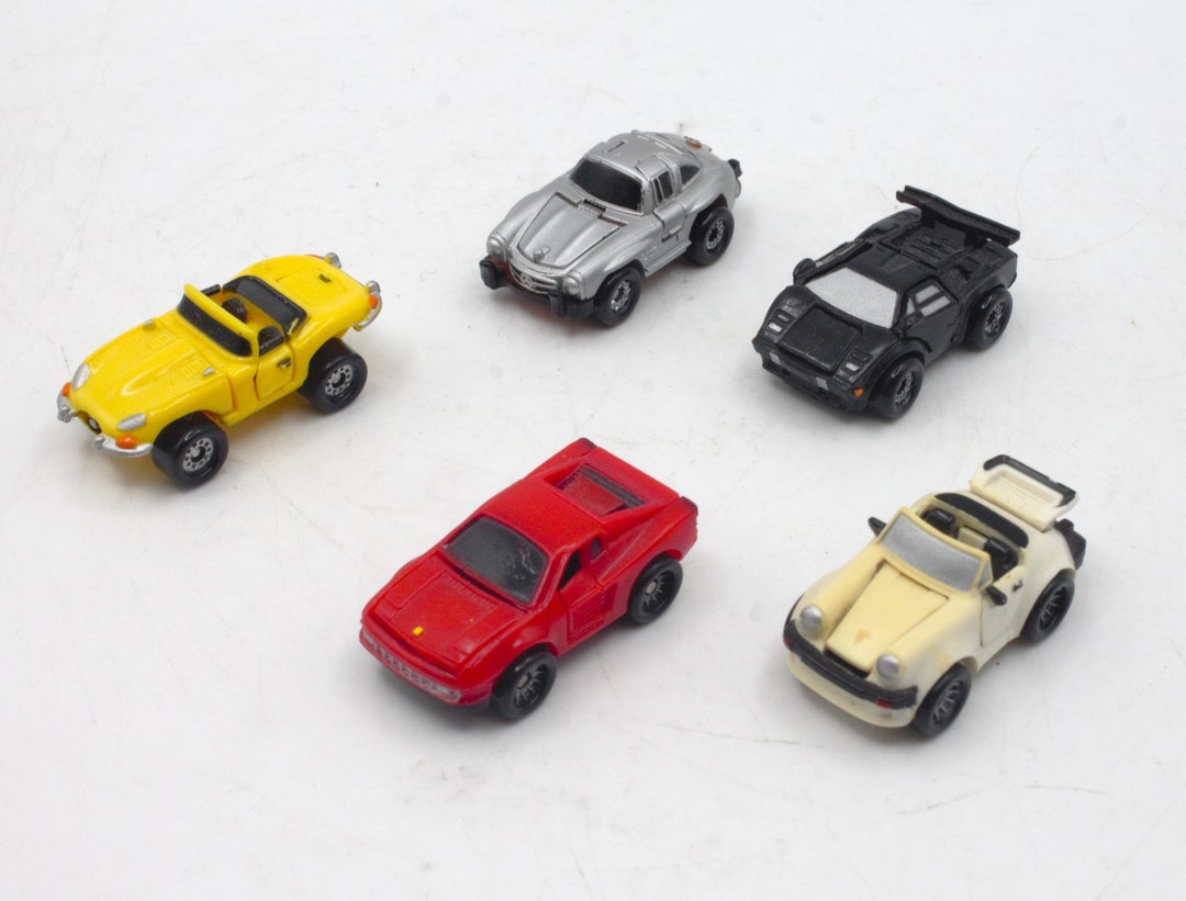 Vintage Micromachines European Sports Car Supercar Set Opening Doors ...