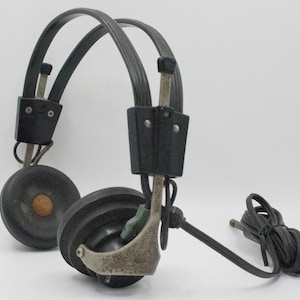 Vintage WW II Pilots Headset Fighter Bomber 1940s US Airfoce Military ...