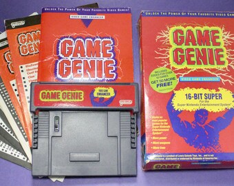 Nintendo Game Genie - Etsy