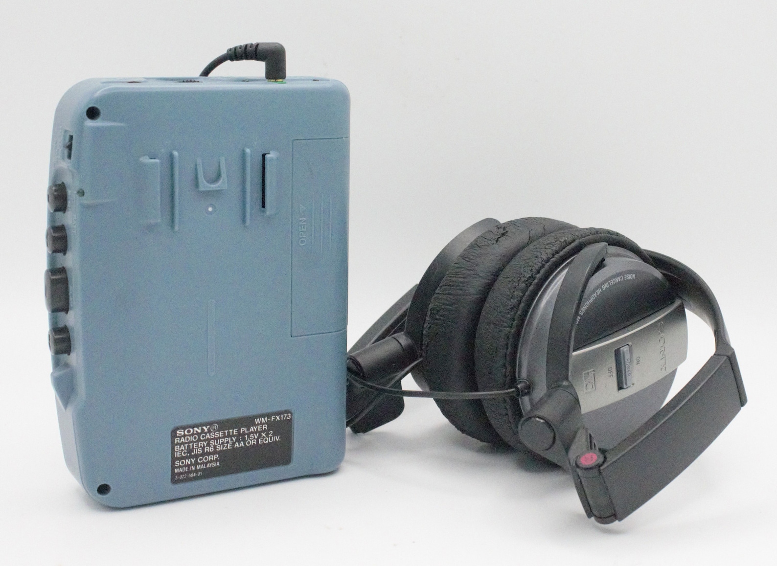 Vintage Sony Walkman Blue Chrome Personal Stereo Cassette - Etsy