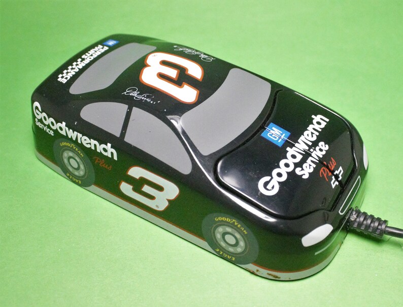 Vintage PC Mouse Dale Earnhardt 3 NASCAR Auto Racing - Etsy