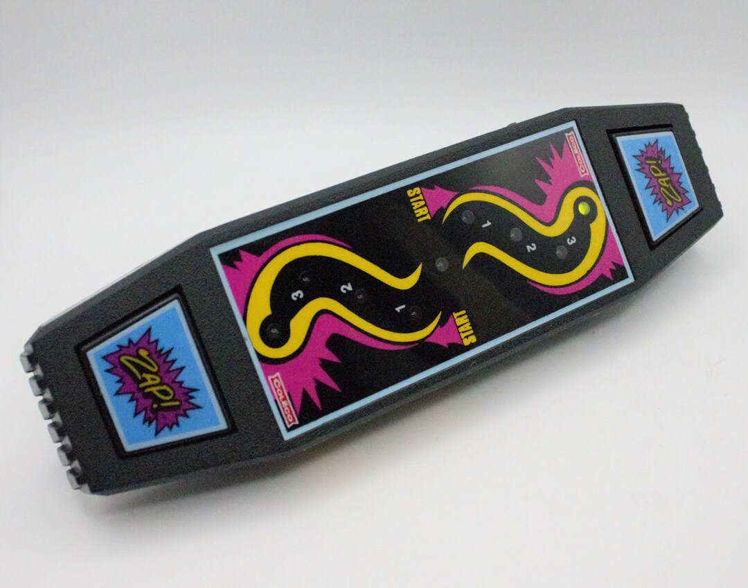 Vintage 1970s ZAP! Electronic Challenge Game Handheld Game Red Green ...