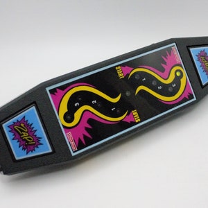 Vintage 1970s ZAP Electronic Challenge Game Handheld Game Red Green LED ...