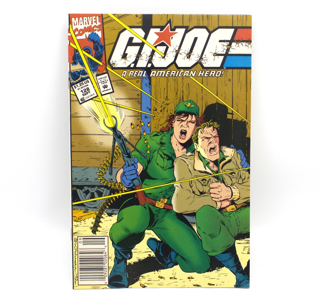Vintage 1992 GI JOE Comic Book Hawk Lady Jaye Cover Issue 128 September ...