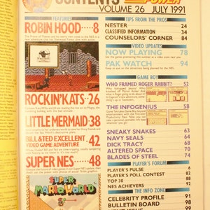 Nintendo Power 1991 Issue Robin Hood Bill & Teds Excellent - Etsy