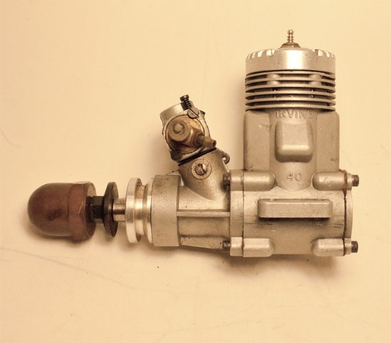 Vintage Irvine 40 RC Model Airplane Engine Made in England - Etsy