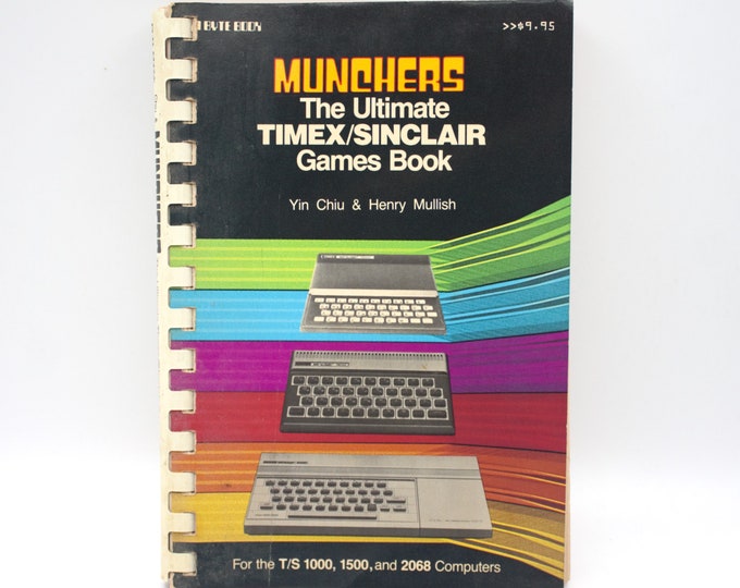 Vintage 1984 Creative Games for the Timex Sinclair 2068 Computer 1980s ...