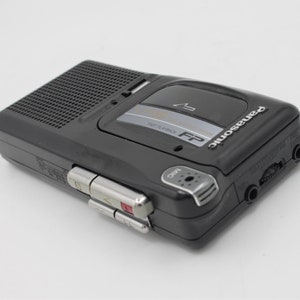 Vintage Panasonic Micro Cassette Tape Recorder Built in Microphone ...