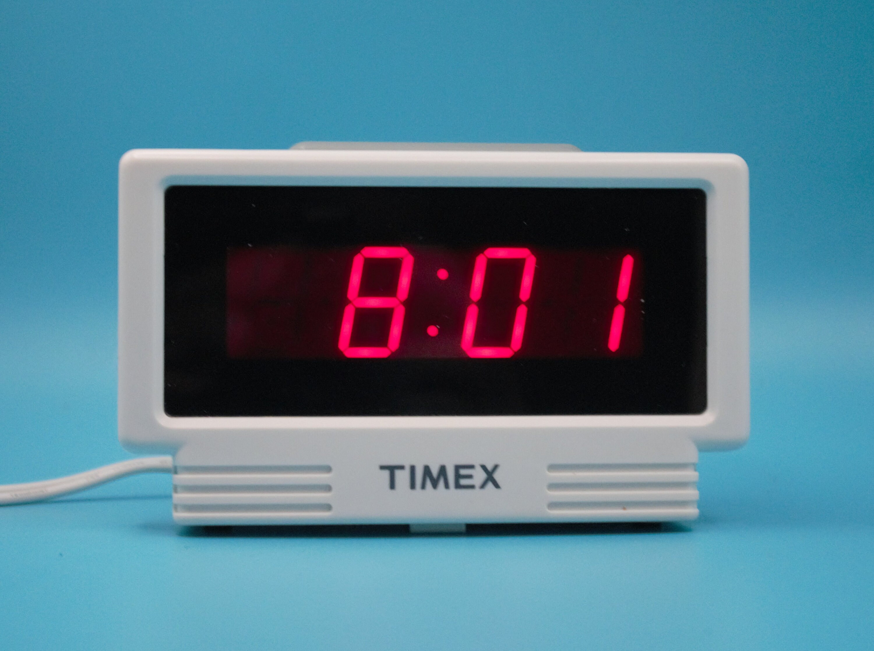 Vintage Digital Alarm Clock Wakes to Birds Ocean or Buzzer - Etsy