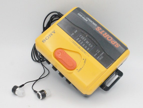 Original Sony Walkman Yellow