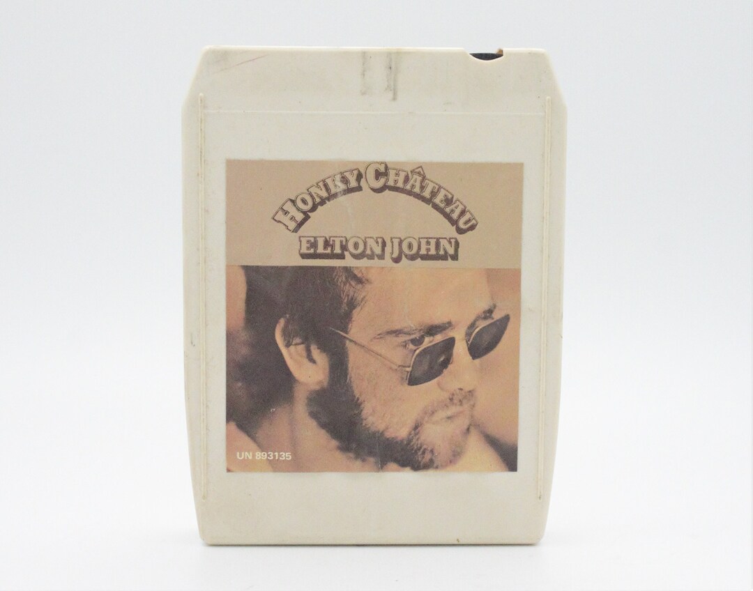 Vintage 70s 8-track Elton John Honky Chateau Album Stereo 8 Cartridge ...