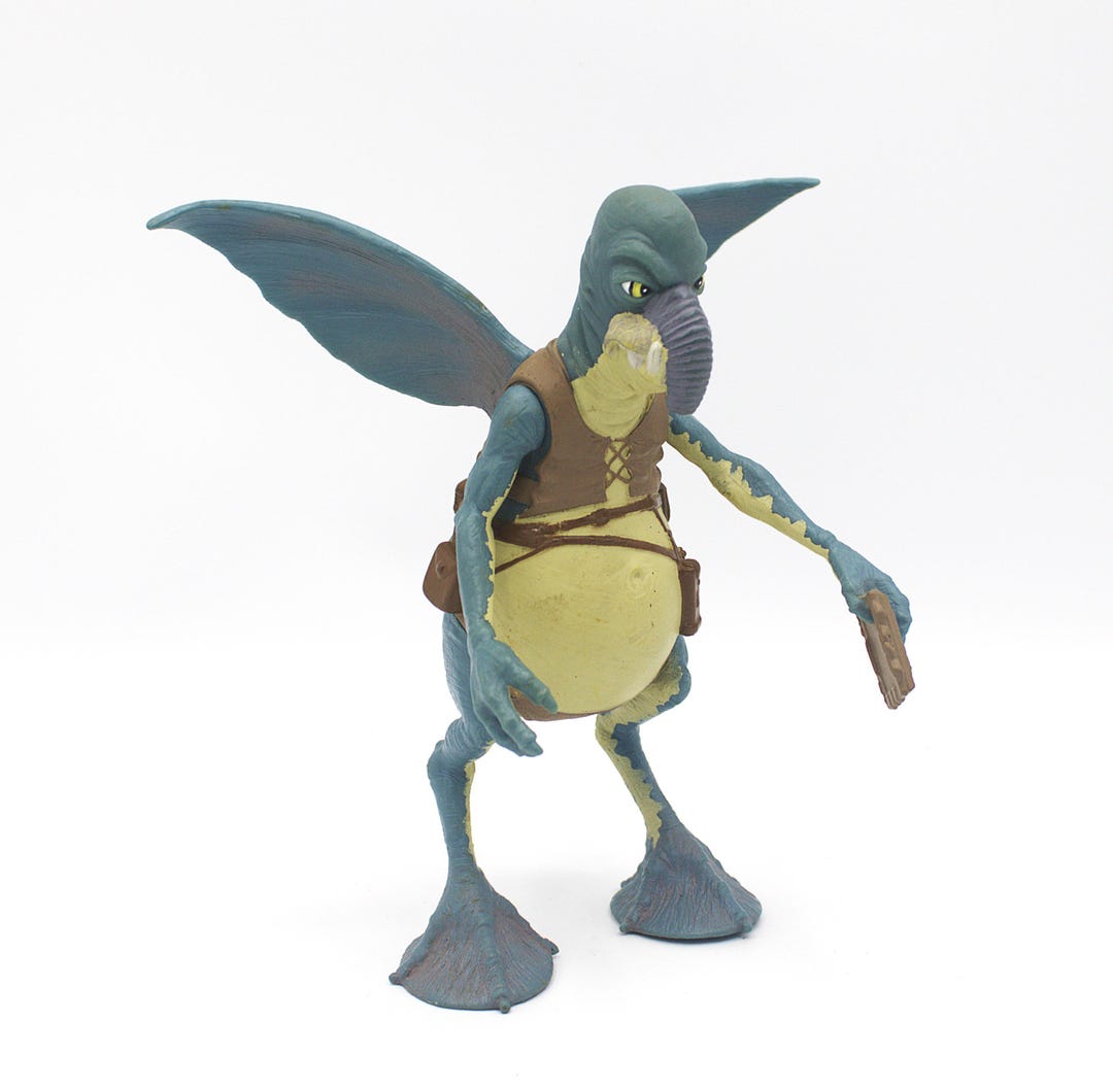 Vintage Star Wars Episode 1 Movie Watto Action Figure Posable Character ...