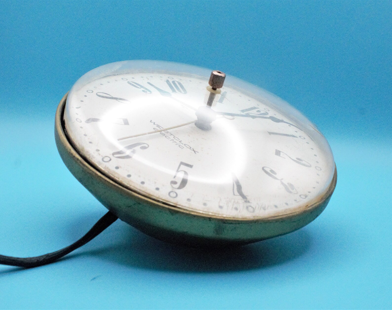 Vintage Wall Clock Mid-century Electric Analog Dial Second - Etsy