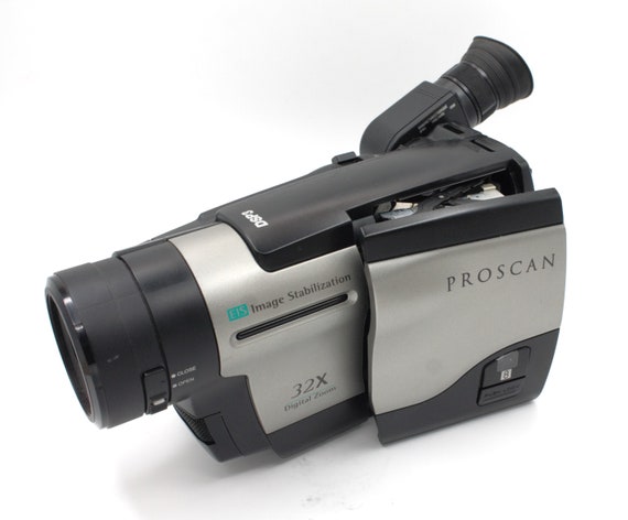 Video Camera With Video Tape