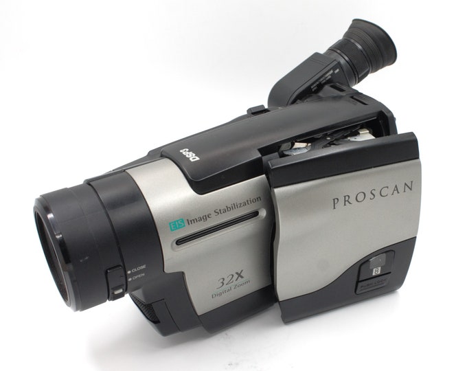 Vintage Video Camera VHS Tape Recorder Cartridge Image Stabilization ...