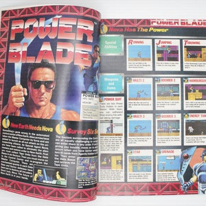 Nintendo Power 1991 Issue R-type Power Blade Monopoly Totally Rad SCAT ...