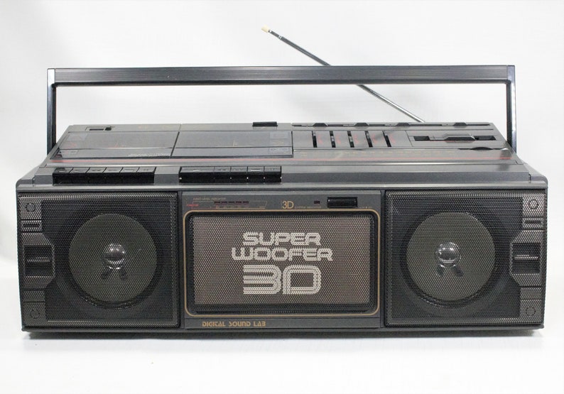 Vintage 1980s Boombox Stereo Digital Sound Lab 3D Woofer 5 - Etsy