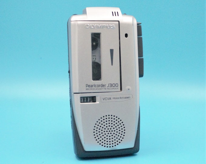 Vintage Micro-cassette Recorder Player Portable Mini Audio Tape Recording Voice Activated ...