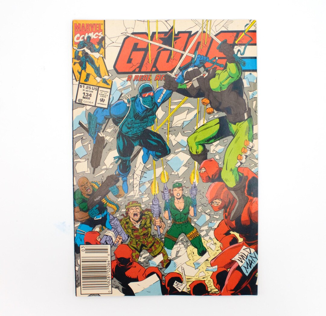 Vintage 1993 GI JOE Comic Book Issue 134 throw Down in the Citadel ...