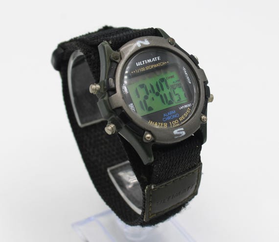 Vintage 1990s digital watch Ultimate chronograph stop… - Gem