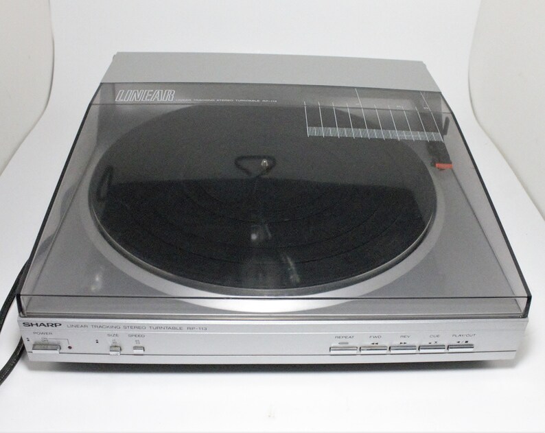 Vintage Sharp Linear Turntable Record Player High End Stereo - Etsy