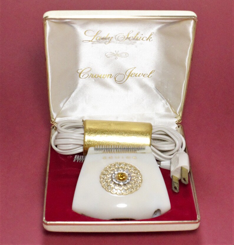 Vintage Ladies Razor Lady Schick Crown Jewel Electric Shaver - Etsy