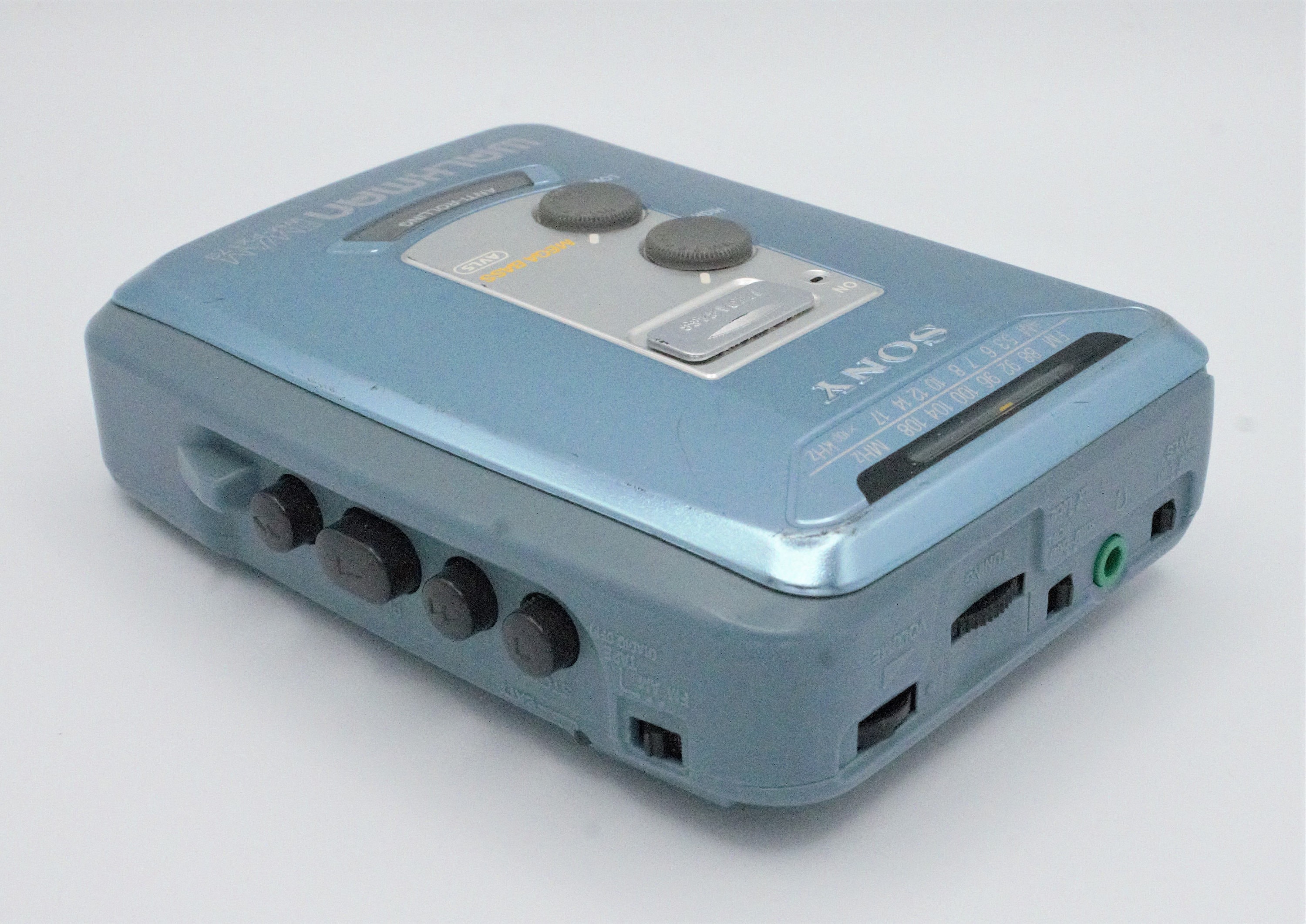 Vintage Sony Walkman Blue Chrome Personal Stereo Cassette - Etsy