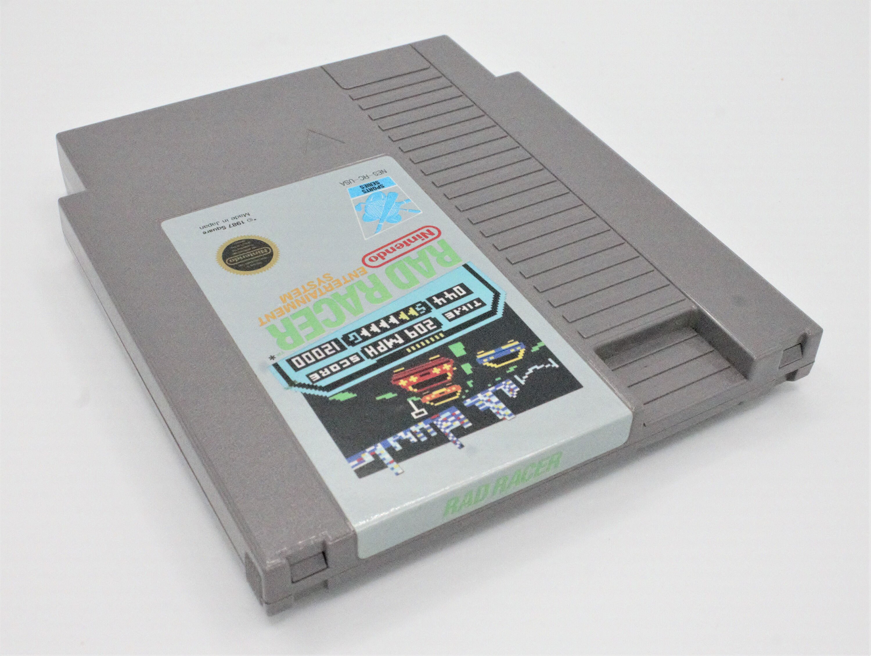 Vintage Nintendo Game Rad Racer NES Cartridge in Original Box - Etsy