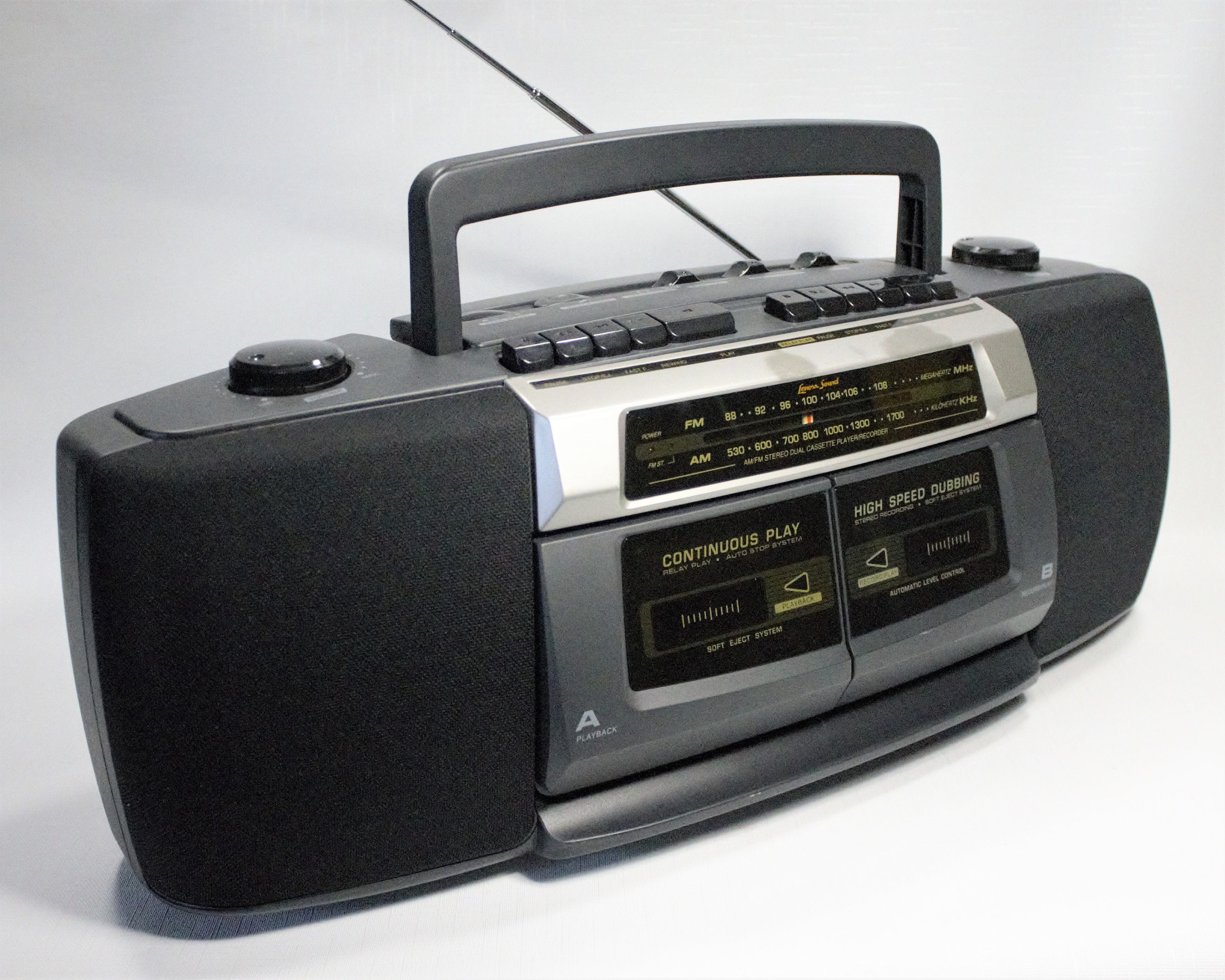 Vintage 1950s Retro Boombox Player
