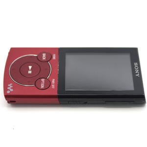 Vintage Sony Walkman Stereo MP3 Audio Music Video Player 8 GB Red With ...