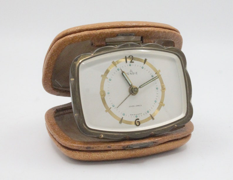 Vintage Alarm Clock Travel Alarm Rensie Watch Corp Germany - Etsy