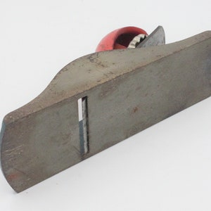 Vintage Stanley Wood Plane Hand Planer Tool Cast Iron Tempered Steel ...