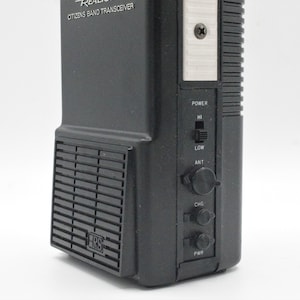Vintage Portable CB Radio Realistic 6 Channel 5W Handheld Citizens Band ...