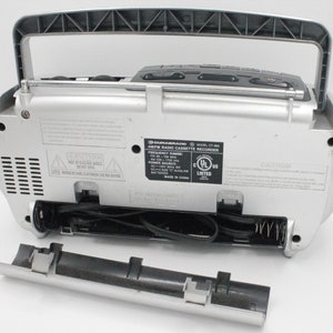 Vintage Mini Boombox Cassette Player AM/FM Radio Portable Audio Tape ...