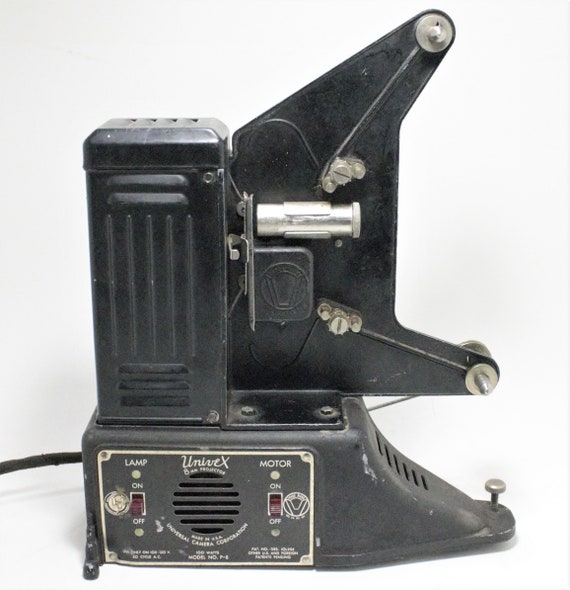 Vintage 8mm Projector Art Deco Univex Model P-8 Home Movie | Etsy