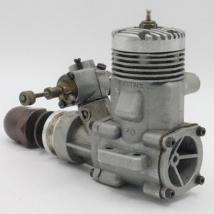 Vintage Irvine 40 RC Model Airplane Engine Made in England Side Exhaust ...