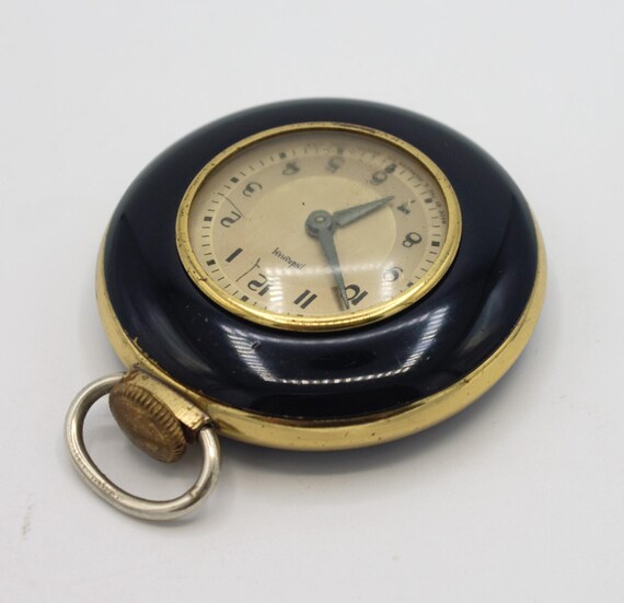Vintage Ingraham pocket watch spring wound mechanical… - Gem