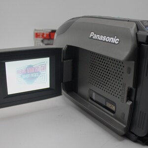 Vintage Camcorder Video Camera Mini VHS Cassette Recorder Color LCD ...