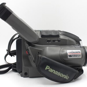 Vintage Camcorder Video Camera Mini VHS Cassette Recorder Color LCD ...