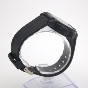 Vintage Asahi Digital Sports Watch 100m Water Resistant LCD Time Date ...