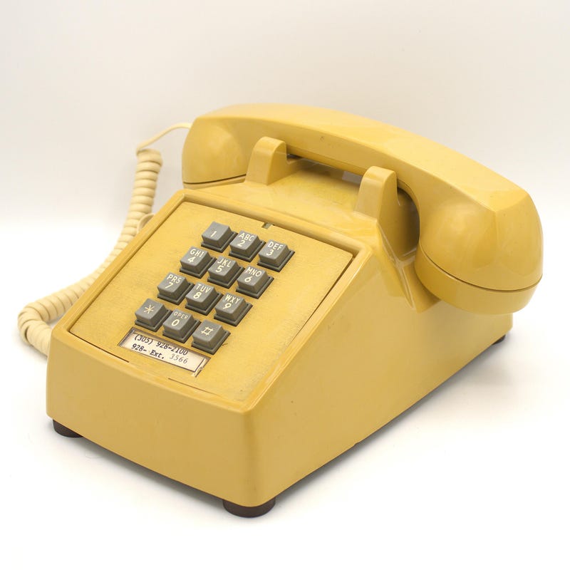 Retro Landline Phone - Etsy