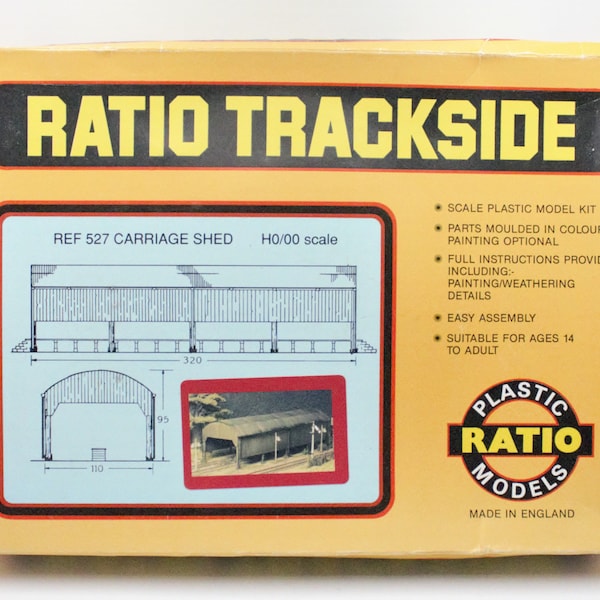 Ho Scale Plastic Building - Etsy