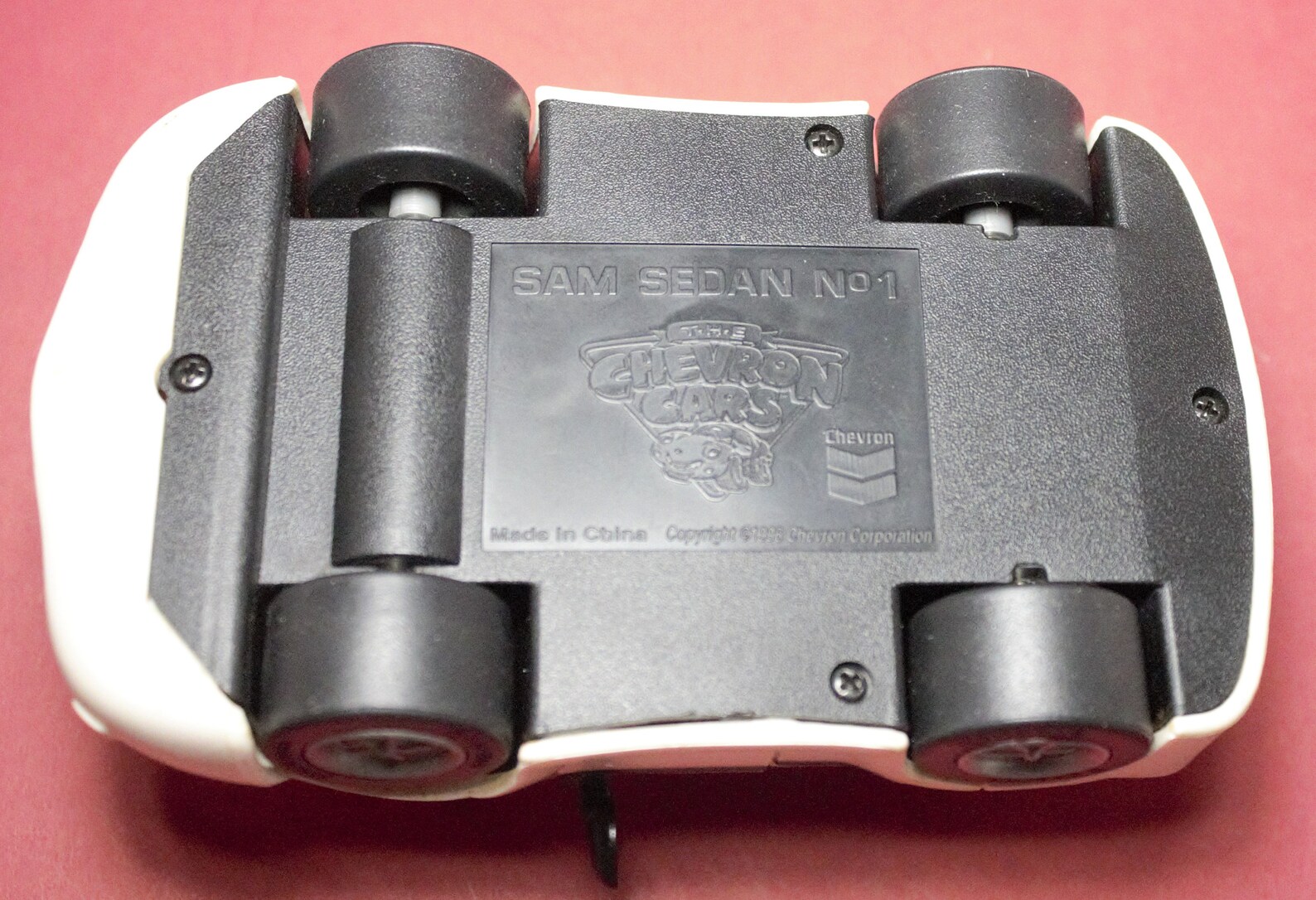 Vintage 1996 Chevron Car Sam Sedan No.1 Cute Animated - Etsy