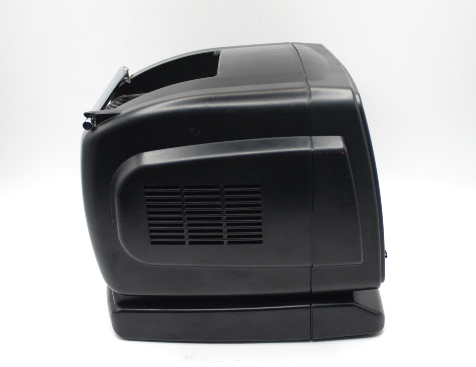 Vintage 5 B&W TV Mini Portable Tube Television Set AM/FM Radio Receiver ...