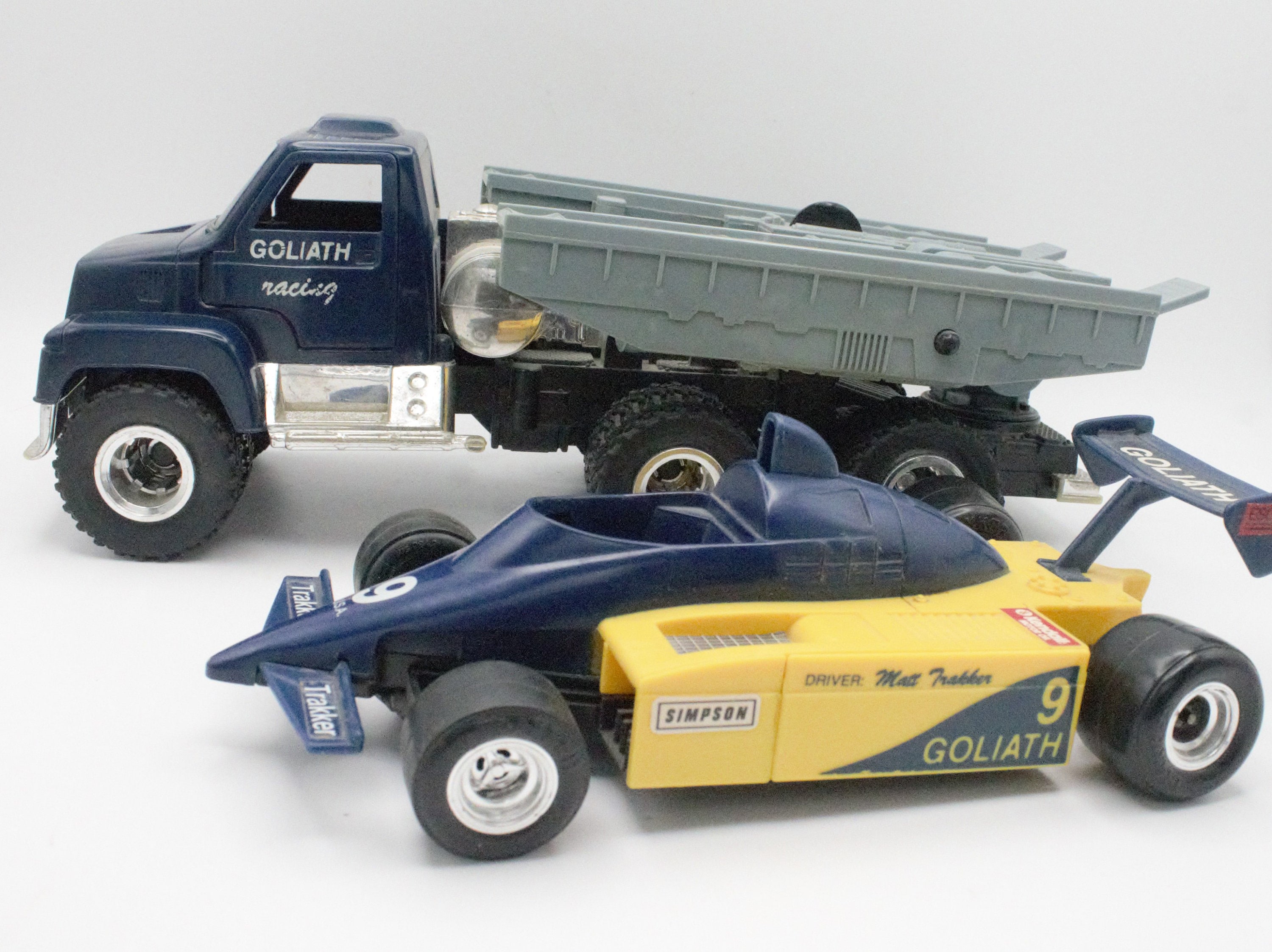 Vintage 1987 MASK Goliath Racing Transport Truck F1 Indy - Etsy
