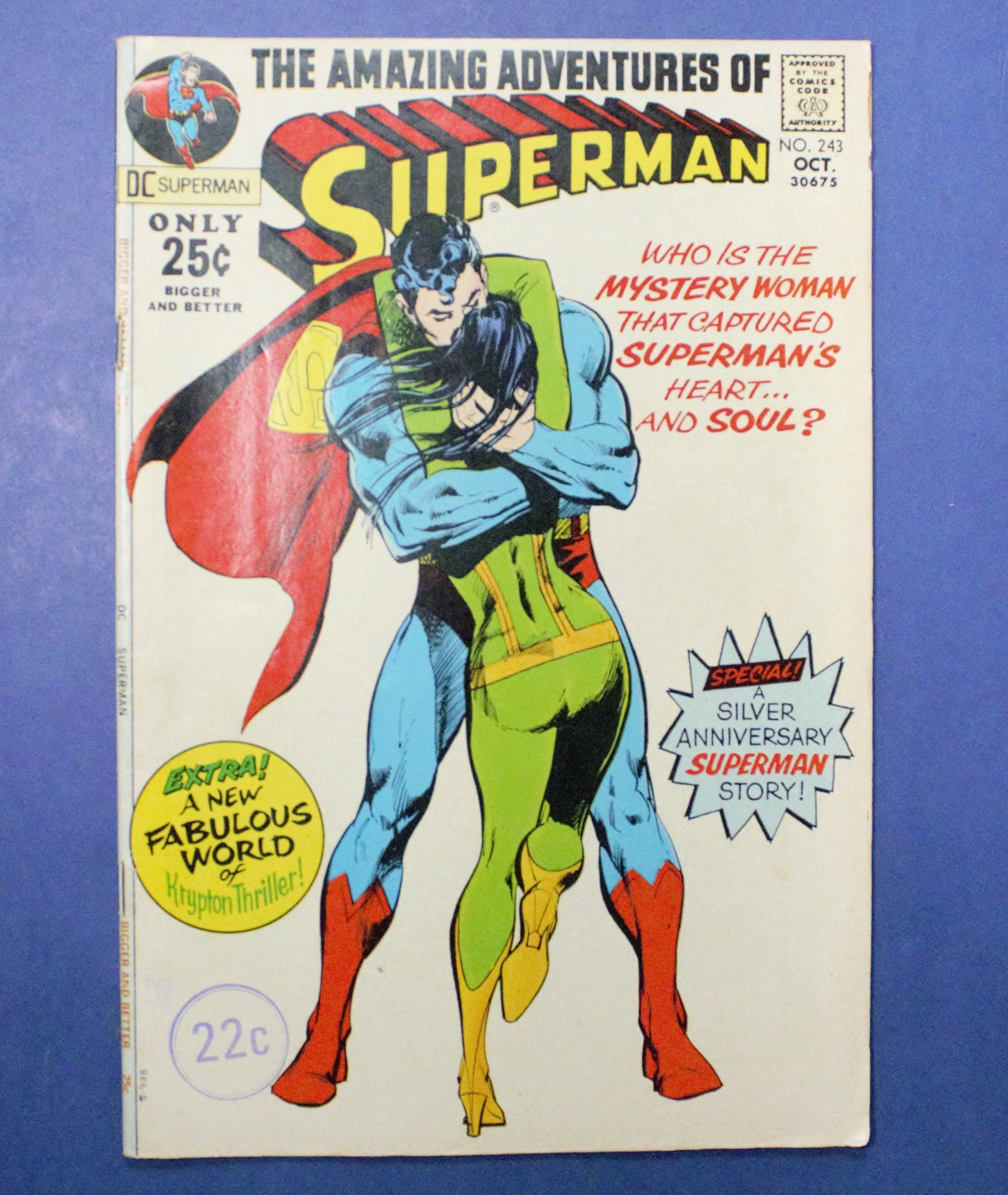 Vintage Superman Comic Strip